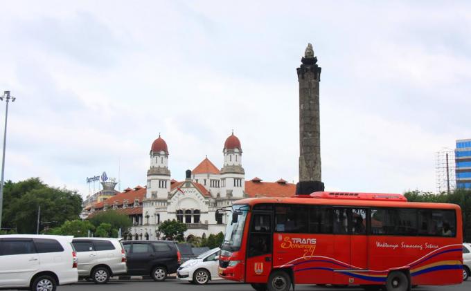 1 Agustus, 15 Bus Trans Semarang Siap Beroperasi - TribunNews.com