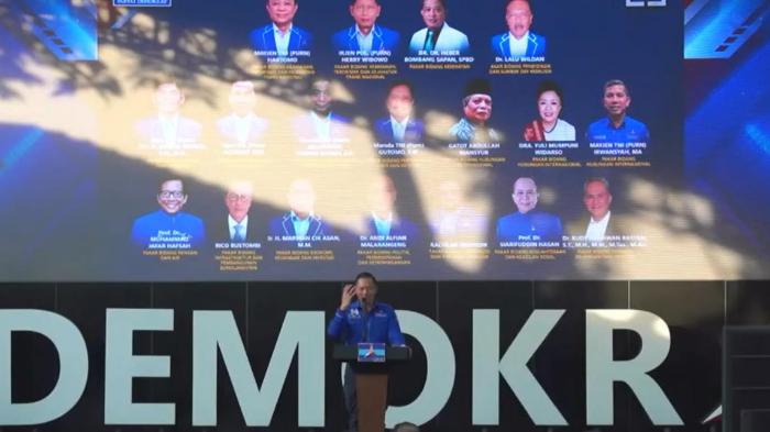 Struktur Lengkap Kepengurusan Partai Demokrat Periode 2025-2030 ...