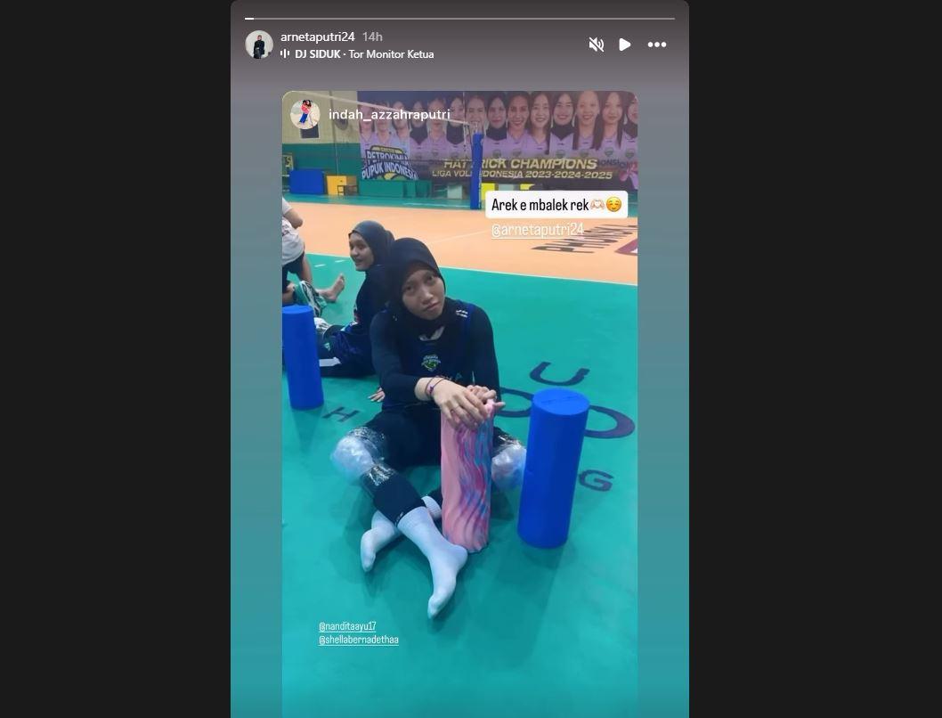 Hilal Tim Megawati di Proliga 2026: Arneta Gabung Petrokimia usai Dicoret dari Timnas Voli ...