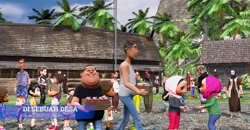 Dapat Rating 1 Bintang, Film Animasi Merah Putih One For All Bertahan ...
