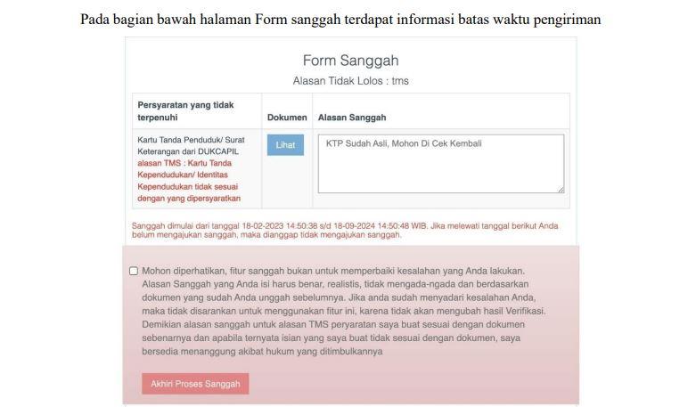 Cara Sanggah Hasil Seleksi Administrasi PPPK Tahap 2 2024 Disertai ...