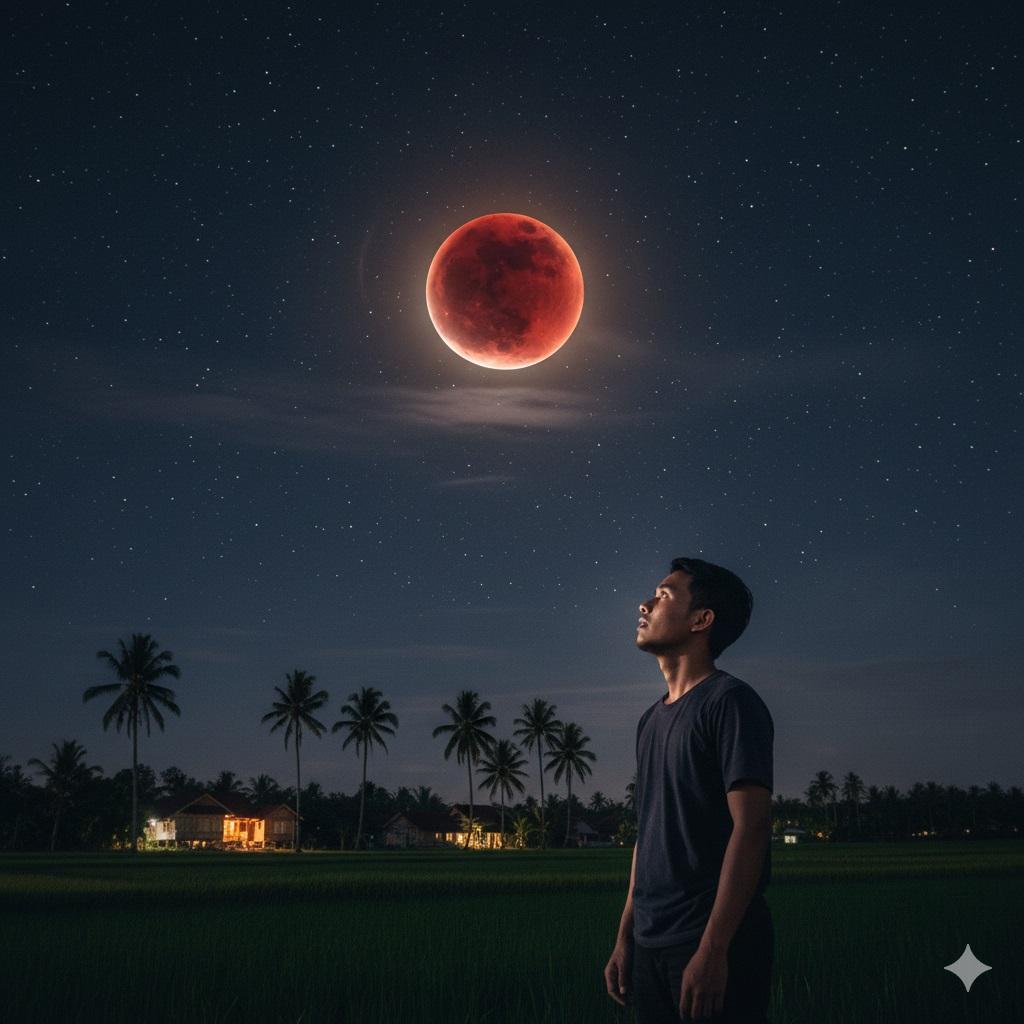 Di Mana Saja Bisa Lihat Gerhana Bulan Total Malam Ini? Terjadi 7-8 ...