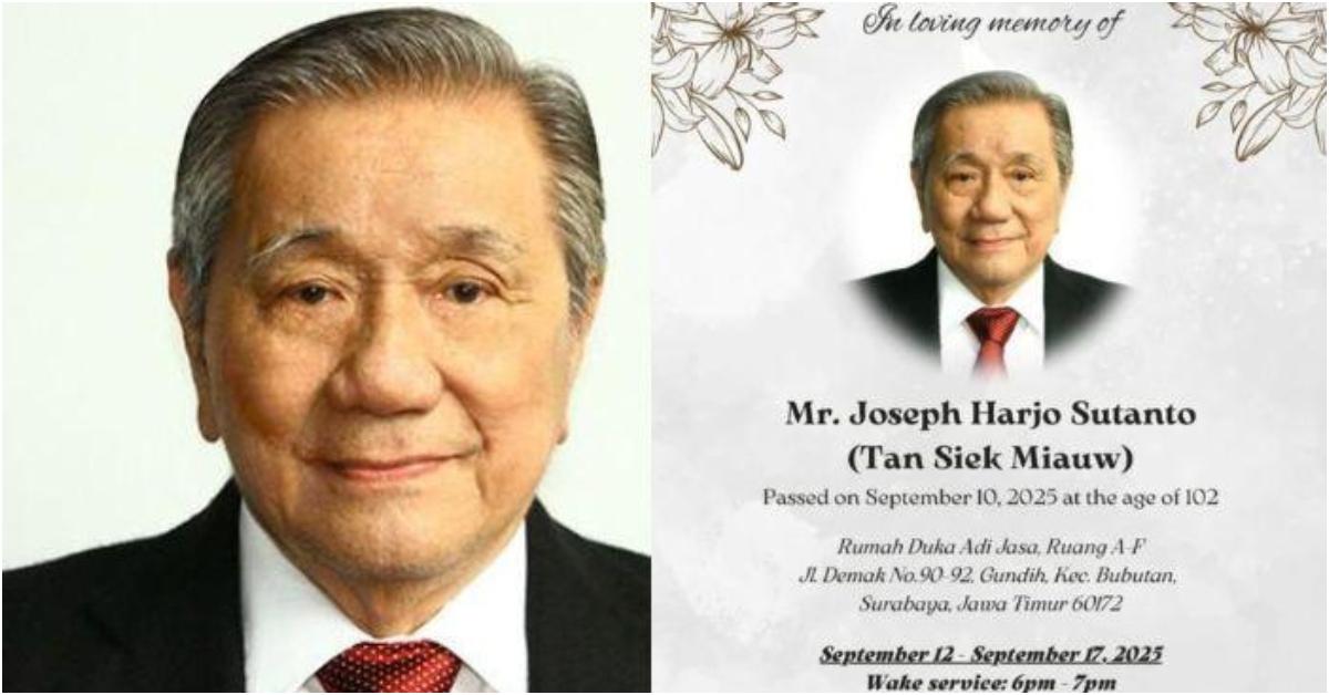 Profil Joseph Harjo Sutanto, Pendiri Wings Group dan Miliarder Tertua ...