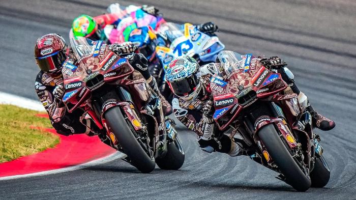 Starting Grid MotoGP Belanda 2025: Marquez Baris Kedua, Bagnaia dan ...