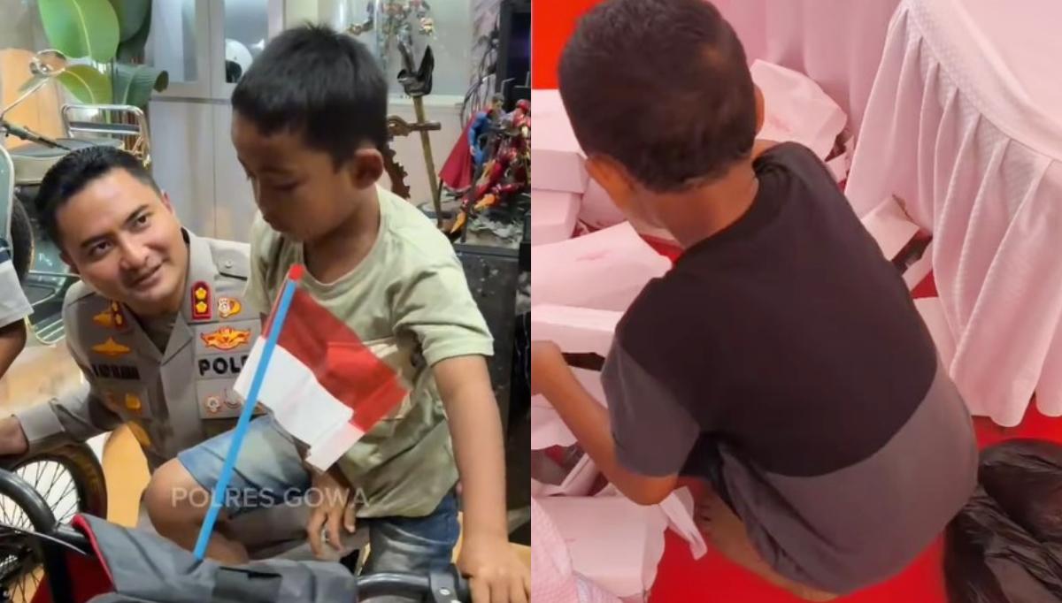 VIRAL Bocah SD di Gowa Ketahuan Pungut Kue Sisa Pejabat, Endingnya ...