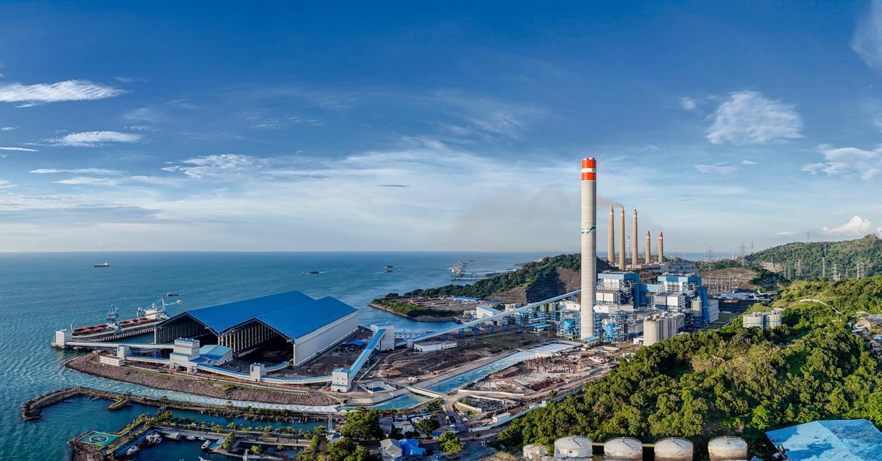 PLTU Jawa 9 dan 10 di Cilegon Banten Telah Rampung, Dipasang Peralatan ...