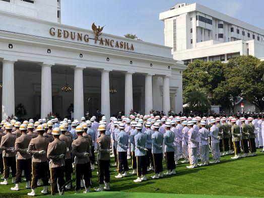 Presiden Prabowo Pimpin Upacara Hari Lahir Pancasila, Megawati Hadir - TribunNews.com