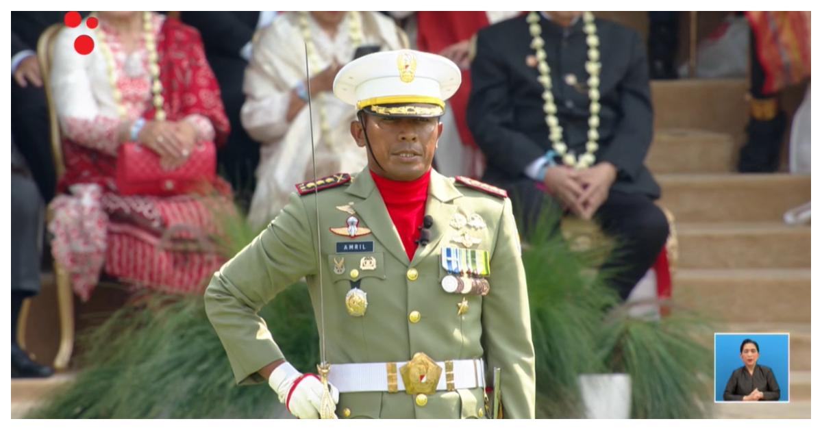 Profil Kolonel Inf Amril Hairuman Tehupelasury, Komandan Upacara HUT ke ...