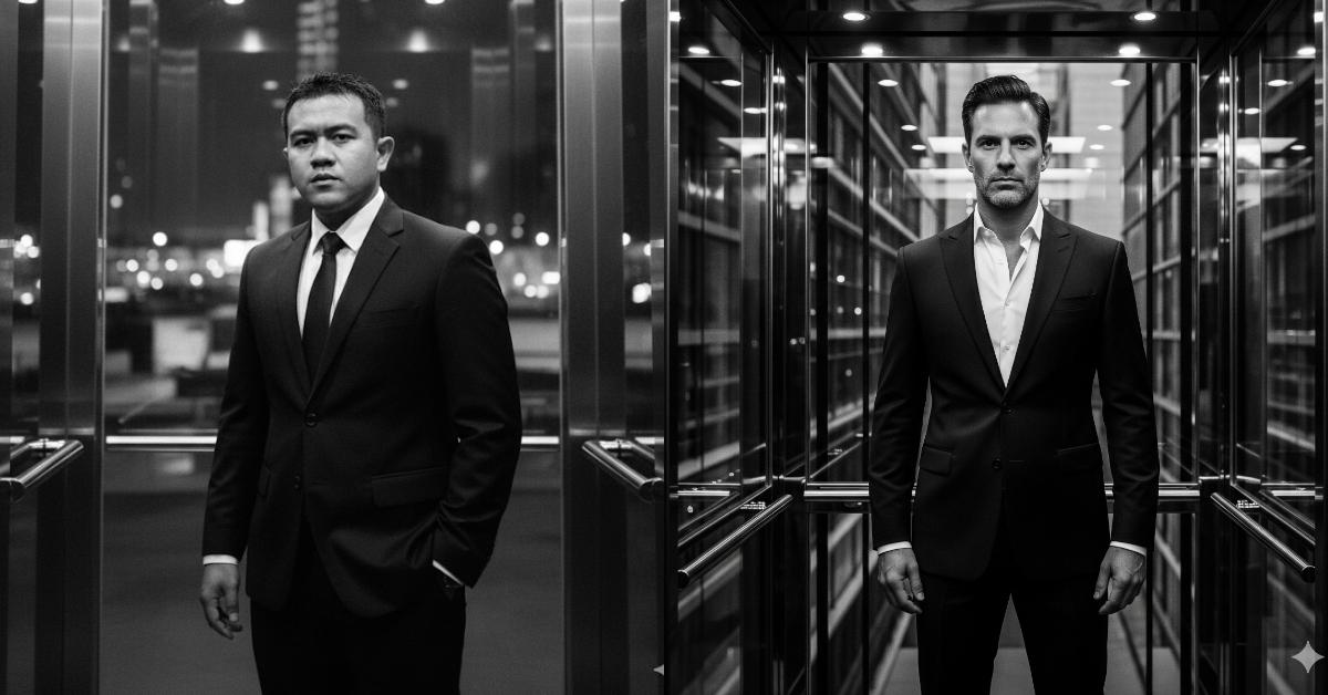 10 Prompt Gemini AI Buat Foto Pakai Jas di Lift yang Tampil Profesional ...