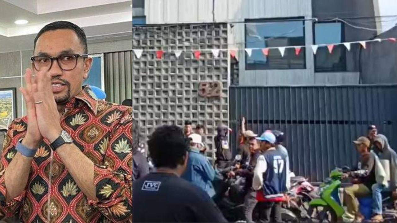 BREAKING NEWS: Rumah Ahmad Sahroni Digeruduk Massa, Warga Tanjung Priok ...