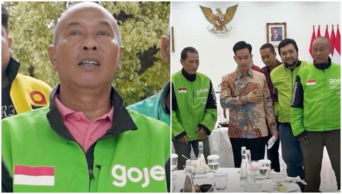 Gojek, Grab, Maxim Tegaskan Ojol yang Bertemu Gibran di Istana Wapres Adalah Mitra Aktif ...