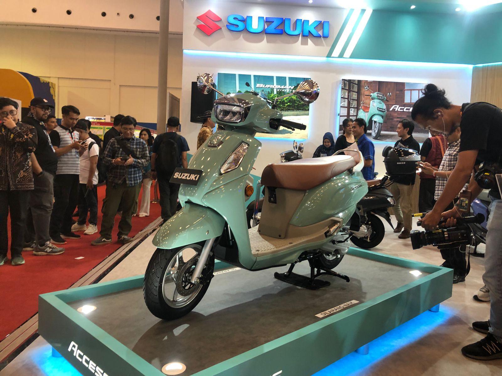 Suzuki Access 125 Mendebut di IMOS 2025, Bergaya Urban Retro - TribunNews.com