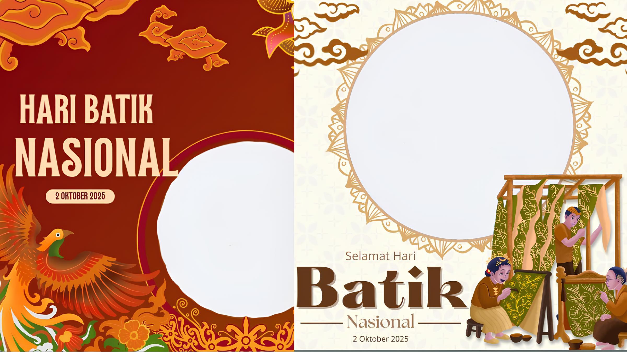 50 Link Twibbon Hari Batik Nasional 2025, Lengkap dengan Cara Mudah Unggah di Media Sosial ...