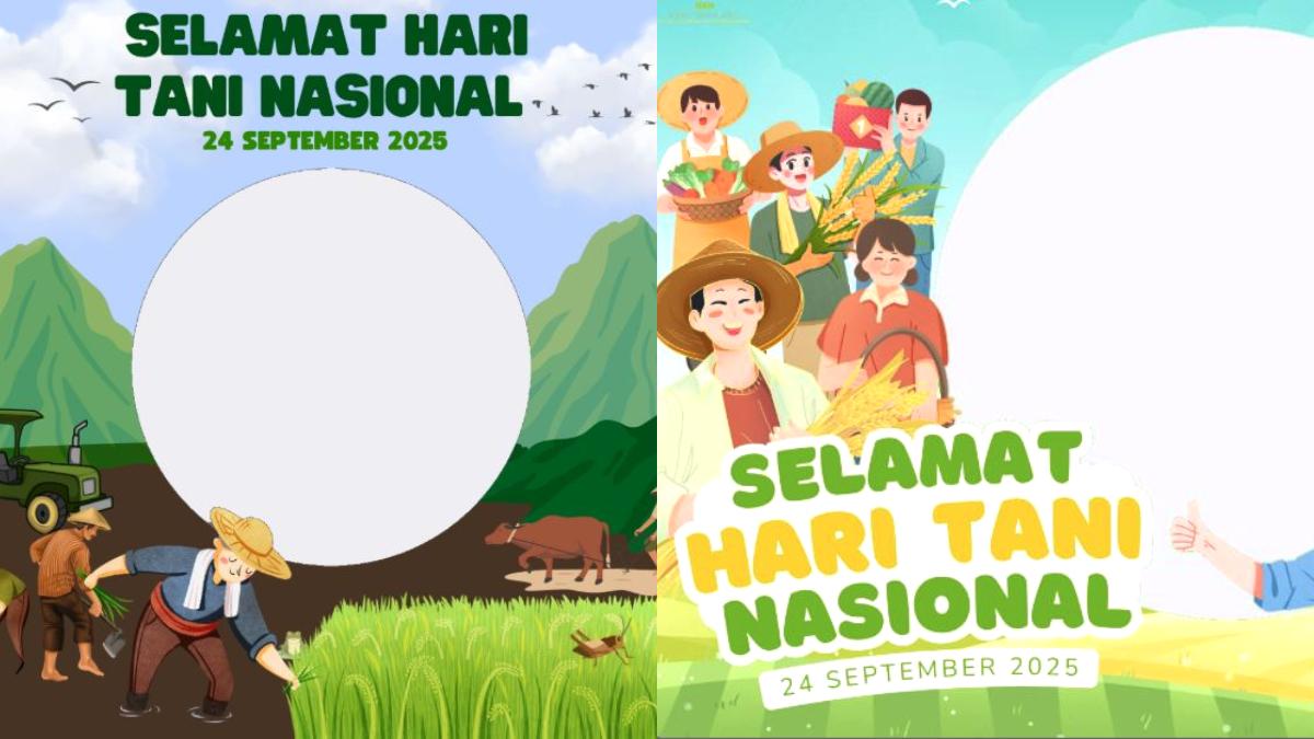 25 Link Twibbon Hari Tani Nasional 2025, Simak Sejarah dan Cara Mudah Unggah di Sosmed ...