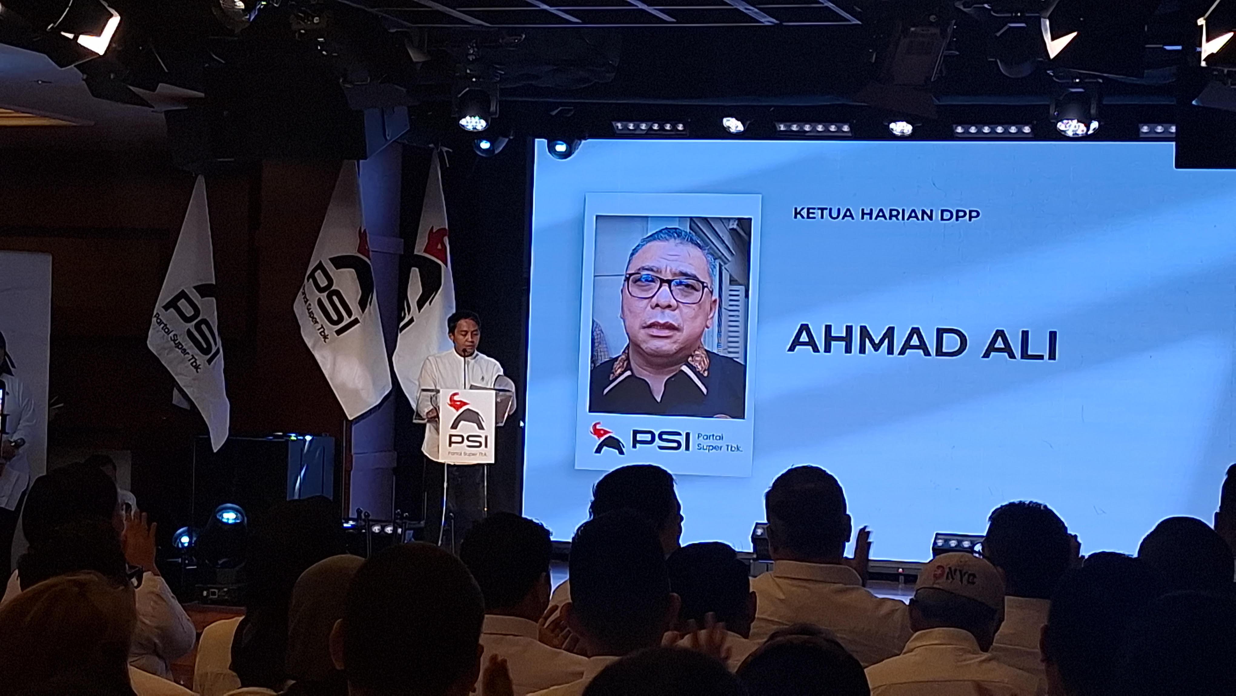 BREAKING NEWS: Eks Wakil Ketua Umum Nasdem Ahmad Ali Dilantik Jadi Ketua Harian PSI - TribunNews.com