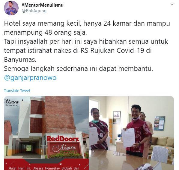 FAKTA Homestay Jadi Tempat Istirahat Tim Medis: Pemilik Tetap Beri Gaji ...
