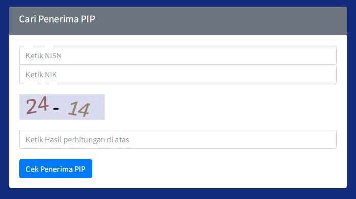 Login pip.kemdikbud.go.id Pakai NISN dan NIK, Cek PIP April 2025 Lewat ...