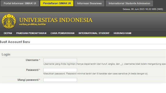 Cara Daftar SIMAK UI Jalur Prestasi, Dibuka hingga 14 Juni 2024 ...