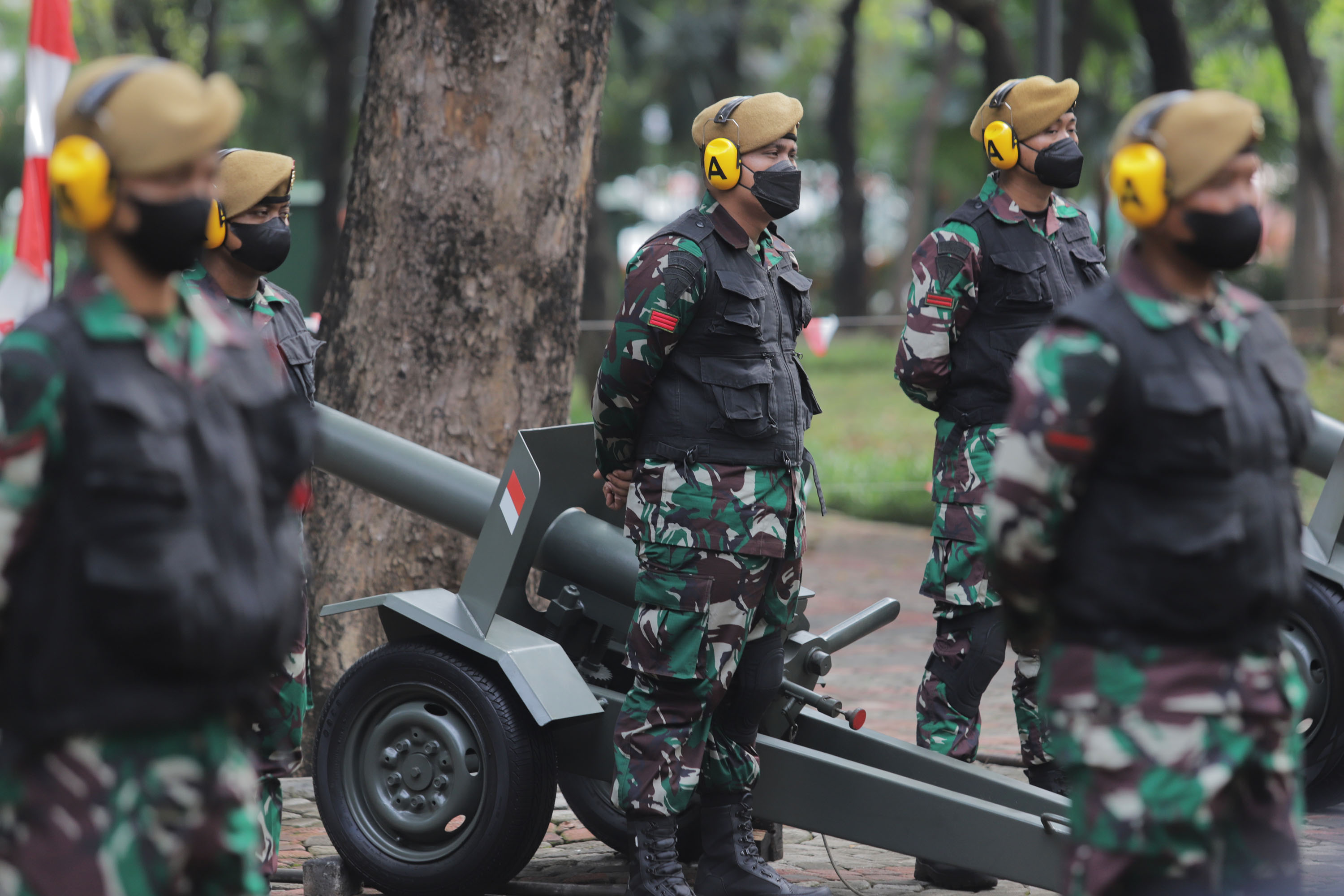 TNI AD Siapkan Meriam Kaliber 105 Mm Hingga Ratusan Personel Untuk HUT ...