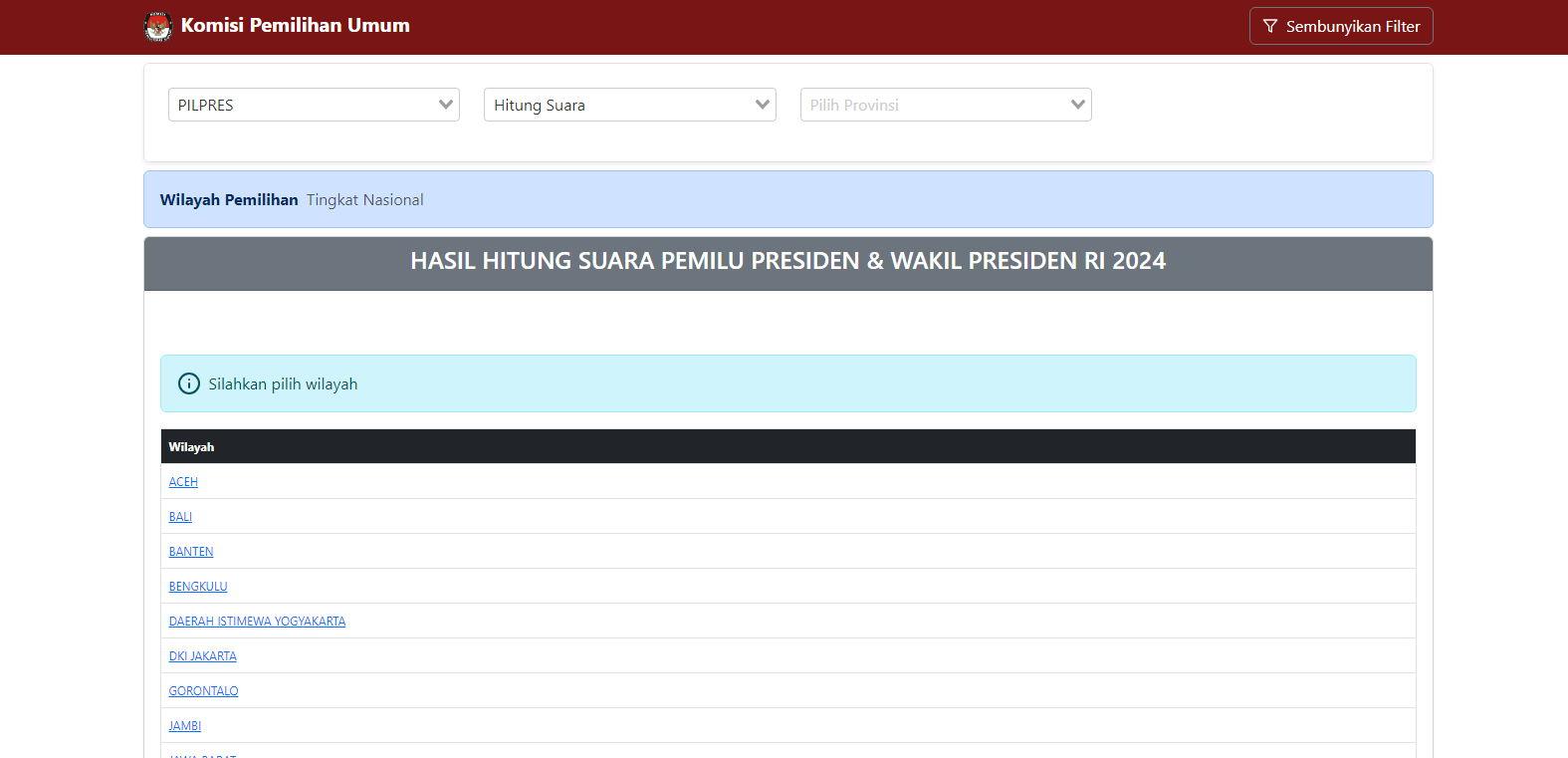 Alasan KPU Tak Lagi Tampilkan Grafik di Sirekap: Supaya Tak Munculkan Prasangka - TribunNews.com