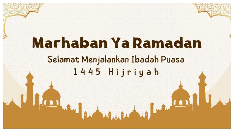 Link Download 70 Gambar Ucapan Selamat Menunaikan Ibadah Puasa Ramadhan 2024 - TribunNews.com