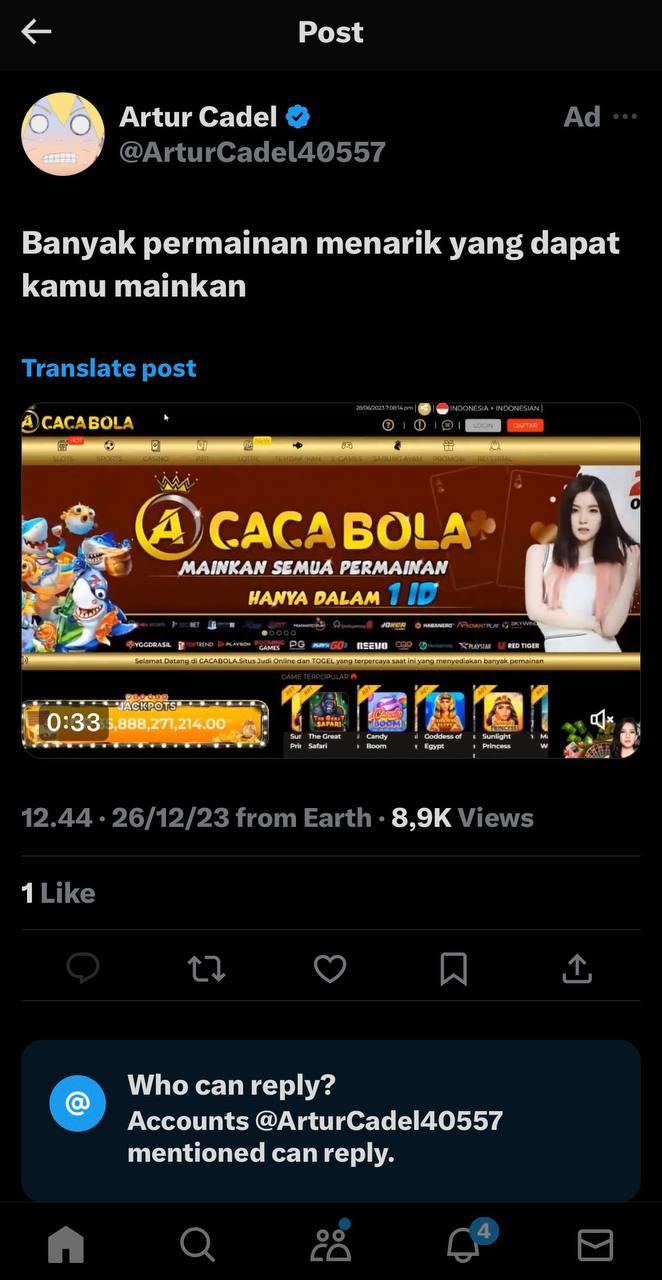 Iklan Judi Online Masih Berseliweran di Media Sosial X, Bikin Jengkel ...