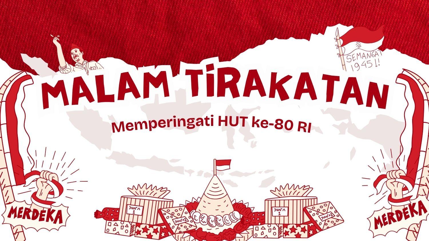 6 Contoh Susunan Acara Malam Tirakatan 17 Agustus Tingkat RT, RW, dan Desa - TribunNews.com