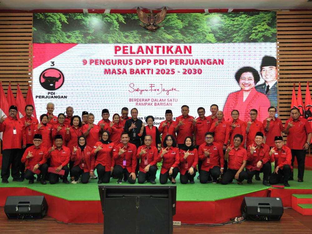 35 Daftar Tokoh Pengurus DPP PDIP 2025-2030, Termasuk Hasto Kristiyanto, Resmi Disahkan Kemenkum ...