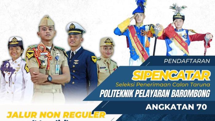 Pendaftaran Taruna D3 Poltekpel Barombong 2023 Gelombang 2 Masih Dibuka ...