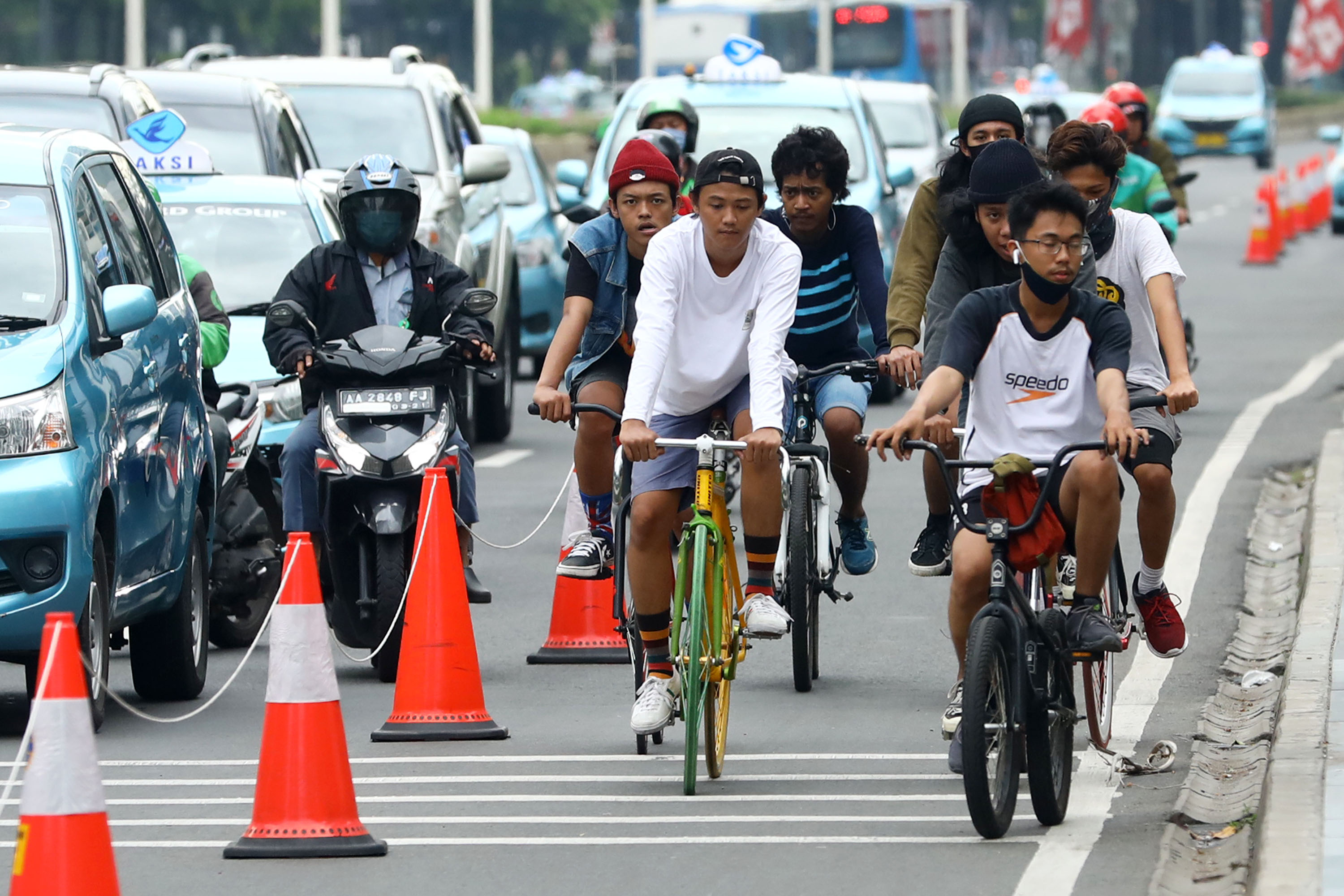 Operasi Patuh Jaya 2020, Pesepeda Tak Patuhi Rambu Lalu Lintas Juga ...