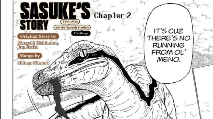 Spoiler dan Link Baca Manga Sasuke Retsuden Chapter 2: Misteri Monster ...