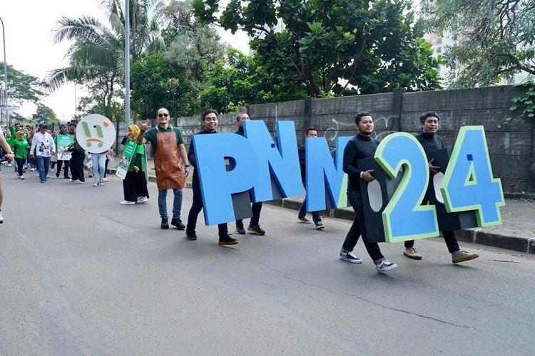 Ratusan Keluarga Insan PNM Kompak Ikut Jalan Sehat, Diharapkan Jaga ...