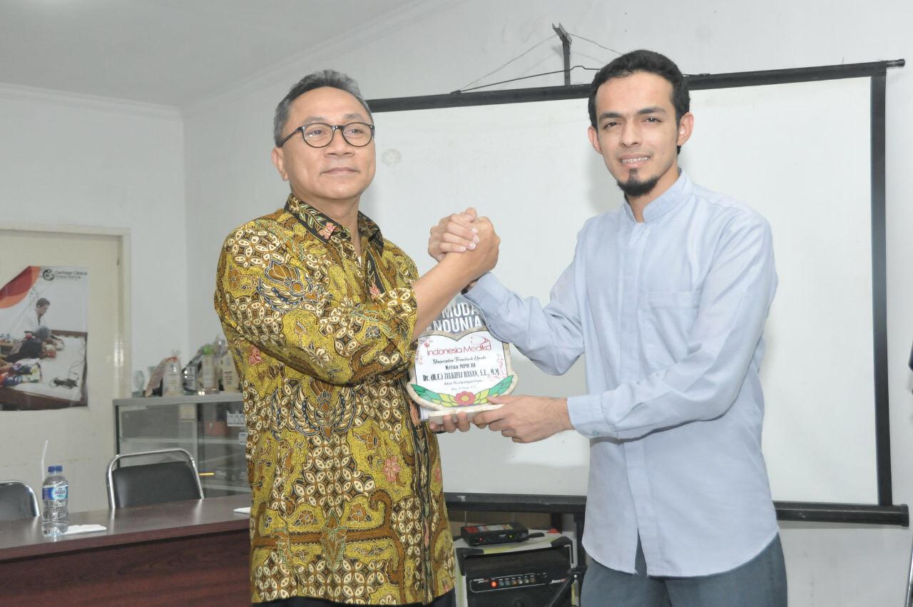 Ketika Zulkifli Hasan Terinspirasi Dokter Gamal Albinsaid - TribunNews.com