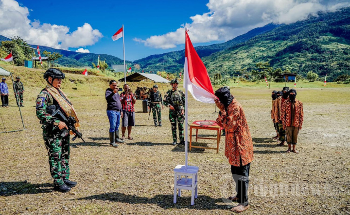 Delapan Anggota TPNPB-OPM Kembali ke Pangkuan Ibu Pertiwi, Foto 1 ...