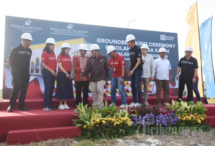 Groundbreaking Pembangunan Sekolah Ciputra Kasih Citraland City ...