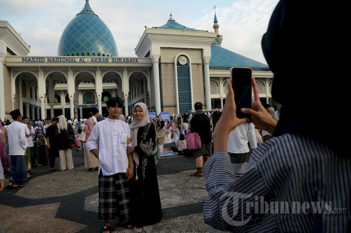 Salat Idul Adha 1447 H di Masjid Al Akbar Surabaya, Foto 6 #2037258 ...