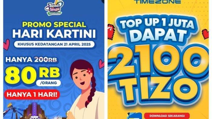 Timezone dan Trans Studio Bandung Beri Promo Khusus di Hari Kartini ...