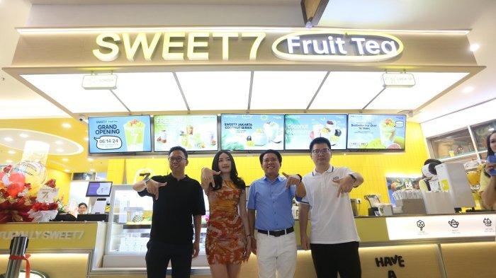 Teh Buah Asal Tiongkok Sweet7 Buka Gerai di Mall Gancit, Natasha Wilona ...