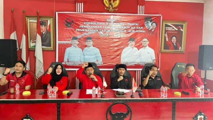 Bupati Bekasi Terpilih Ade Kunang Jadi Plt Ketua DPC PDIP Kabupaten Bekasi, Jio: Kami Tetap ...