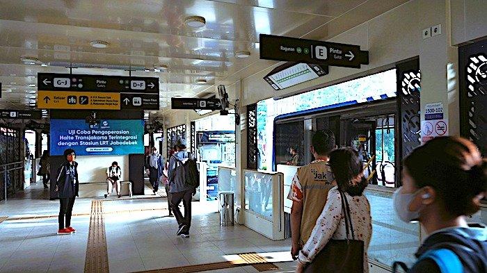 Transjakarta Kerja Sama dengan LRT Jabodebek, Bangun Sembilan Halte BRT ...