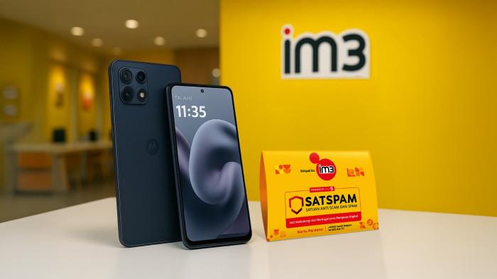 Indosat dan Motorola Rilis Bundling Ponsel Moto g86 POWER 5G dan IM3 ...