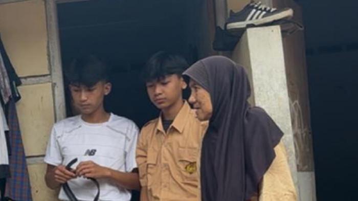 Kisah Pilu Haikal dan Haezar, Kakak Adik di Bogor Harus Bergantian ...