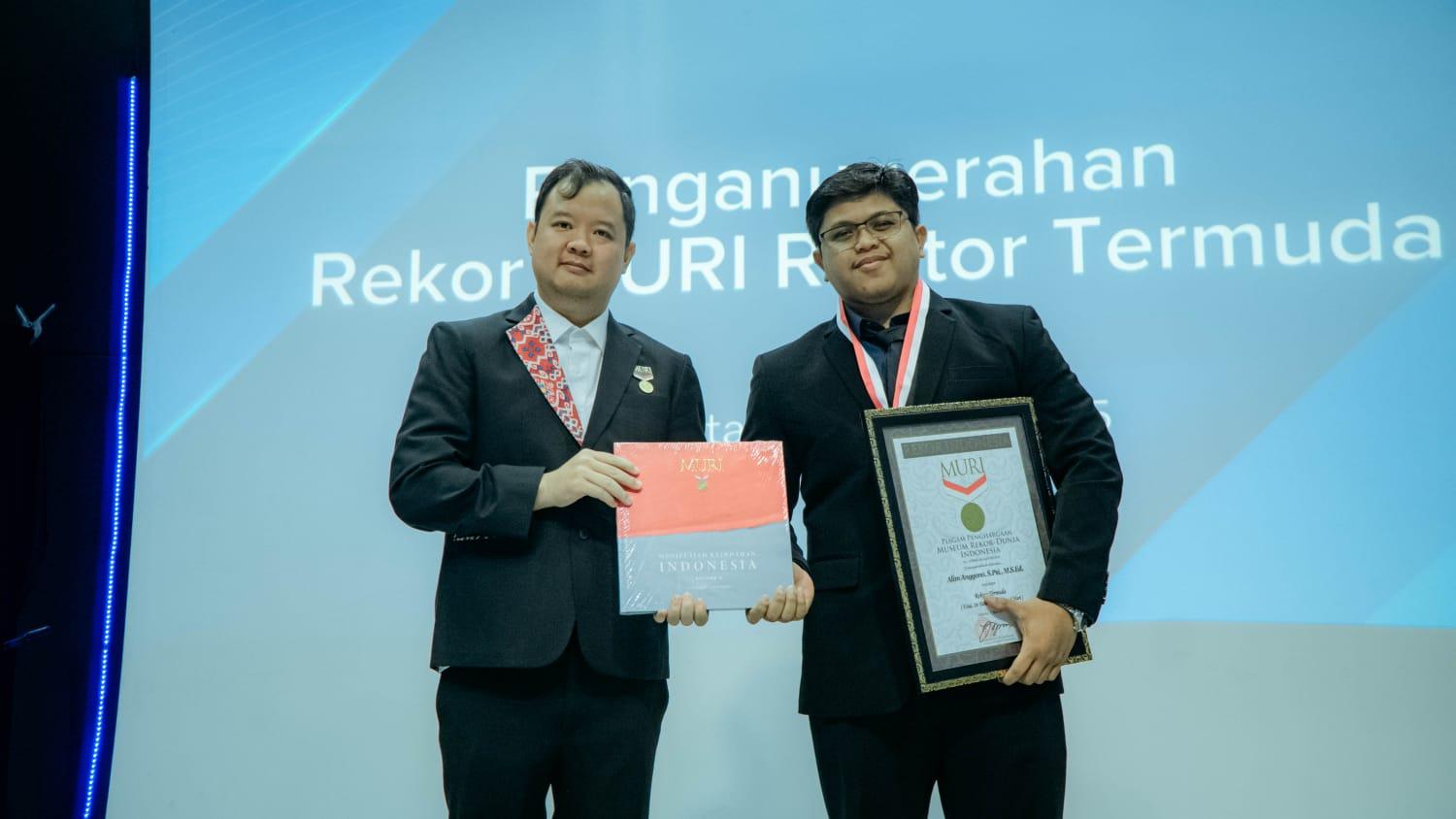 Umur 26 Tahun, Alim Anggono Dapat Rekor MURI sebagai Rektor Termuda di ...