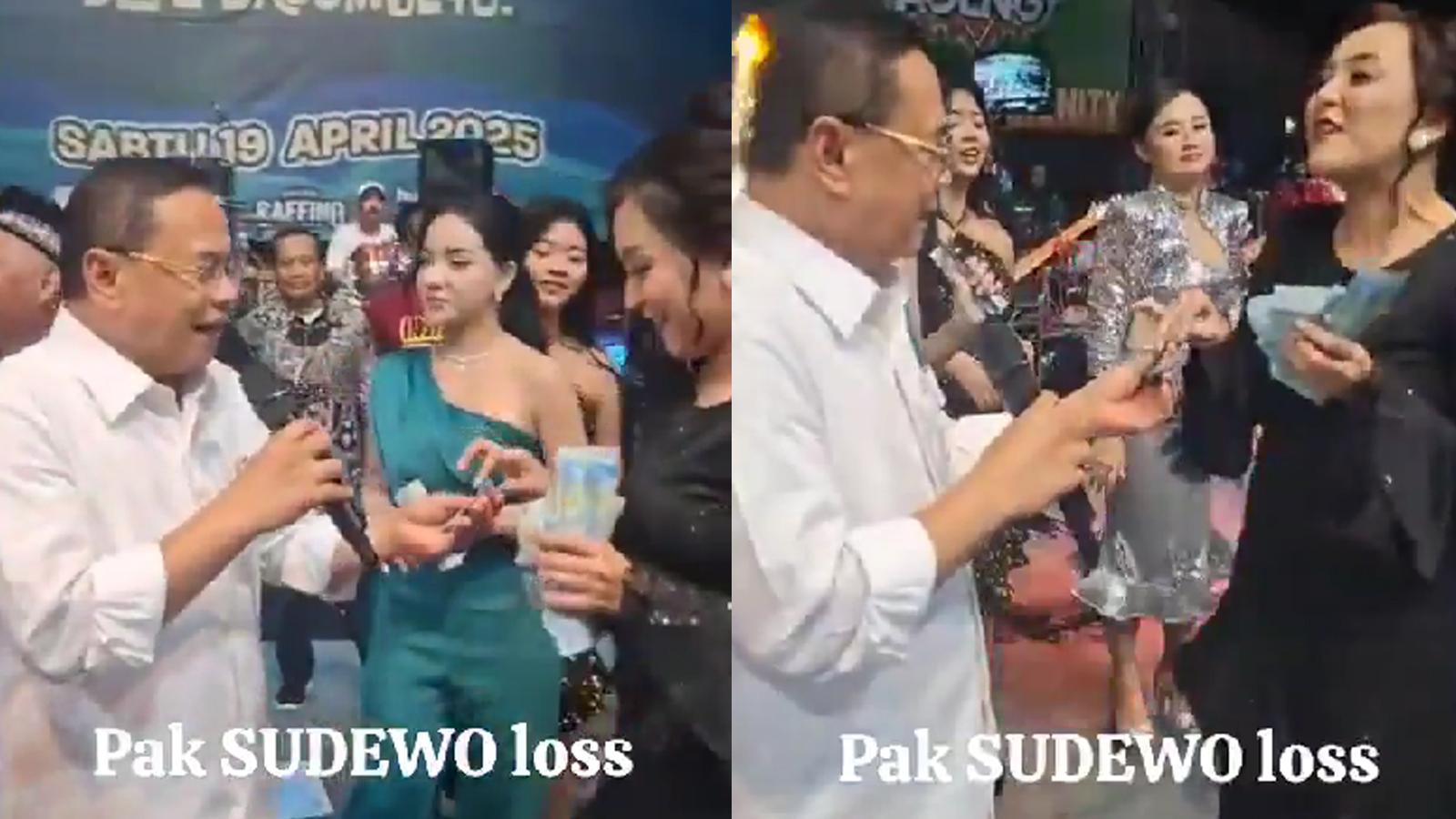 Setelah Viral Tantang Warga Demo, Video Bupati Pati Nyawer Biduan ...