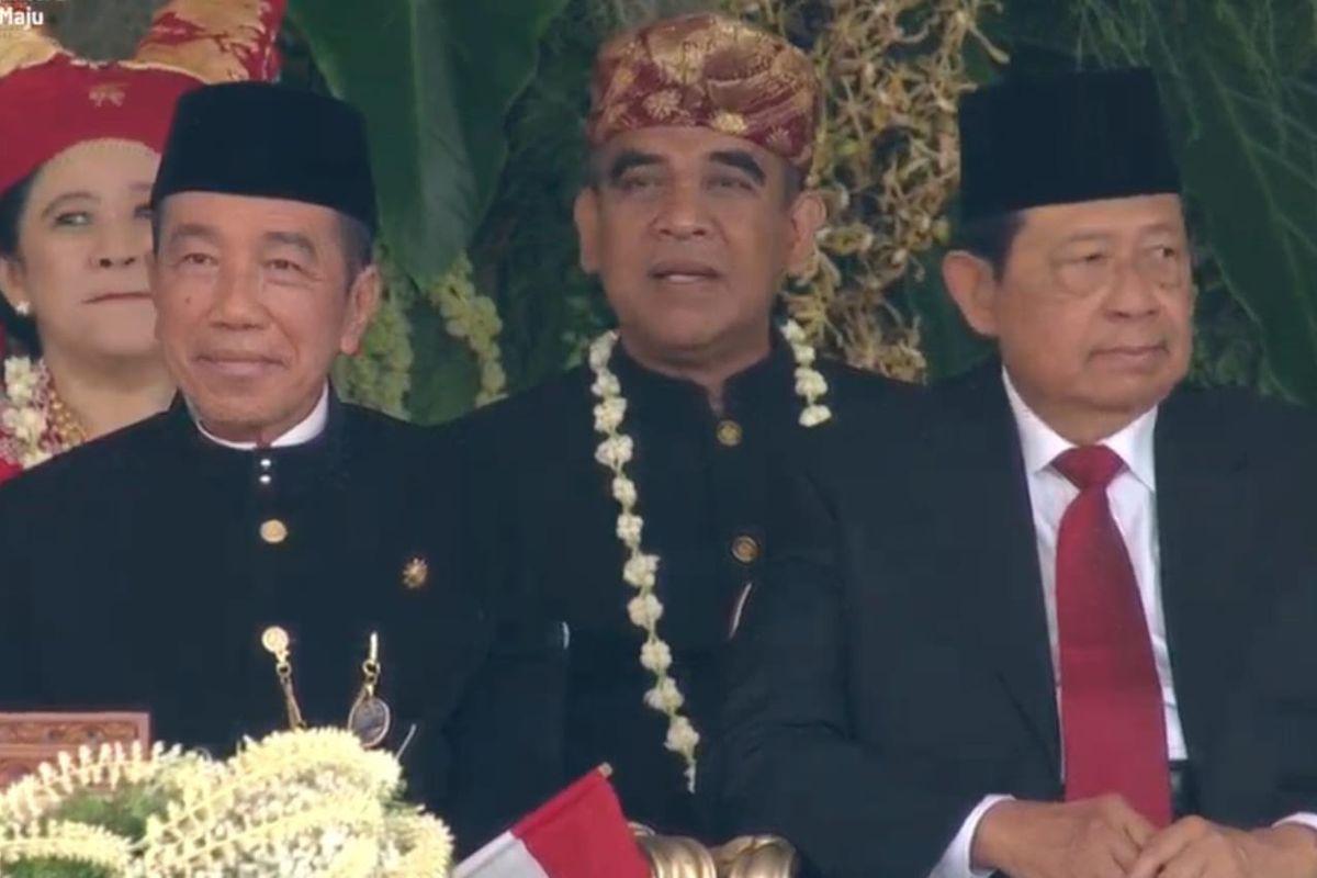 Prabowo Hadirkan SBY dan Jokowi Saat HUT ke-80 RI di Istana Merdeka, Pengamat: Simbol ...