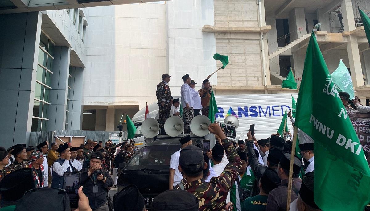 PWNU DKI dan Alumni Pesantren Gelar Aksi Boikot Trans7, Singgung ...