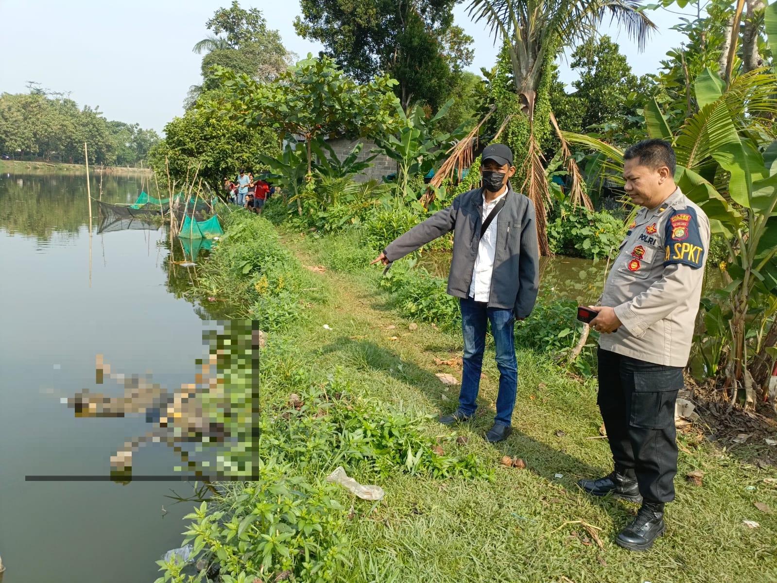 Jasad Laki-laki Ditemukan Mengambang di Setu Pengasinan Depok, Diduga ...