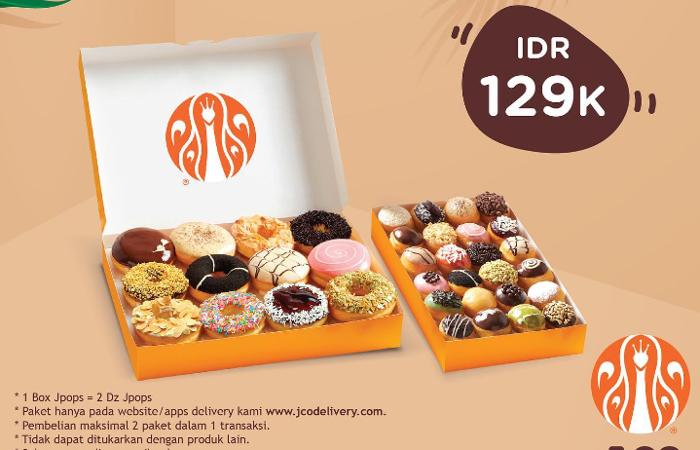 Promo Makanan 19 Oktober, 2 Lusin JCO Cuma Rp129 Ribu, Bundling Kopi ...