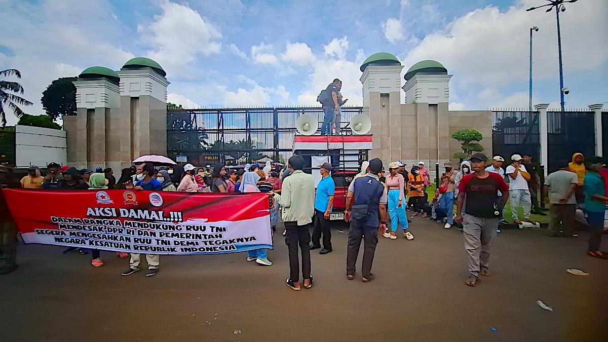 Demo Mahasiswa Hari ini, Guncang DPR RI Minta RUU Perampasan Aset ...