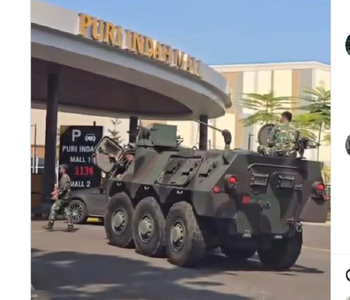 Panser Anoa Milik TNI Dikerahkan Untuk Jaga Objek Vital di Jakarta ...